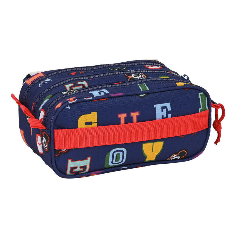 Trousse Fourre-Tout Triple Mickey Mouse Clubhouse Only one MINI MOUSE ...