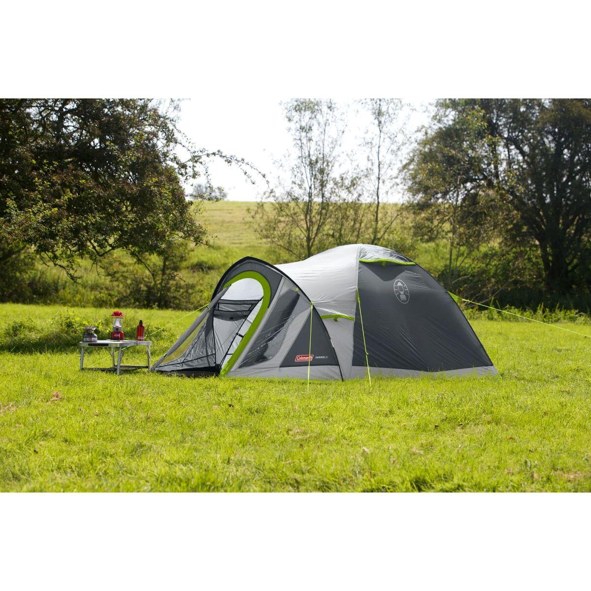 Coleman Darwin 4 Plus — 4-Person Freestanding Dome Tent, 3000 mm HH ...