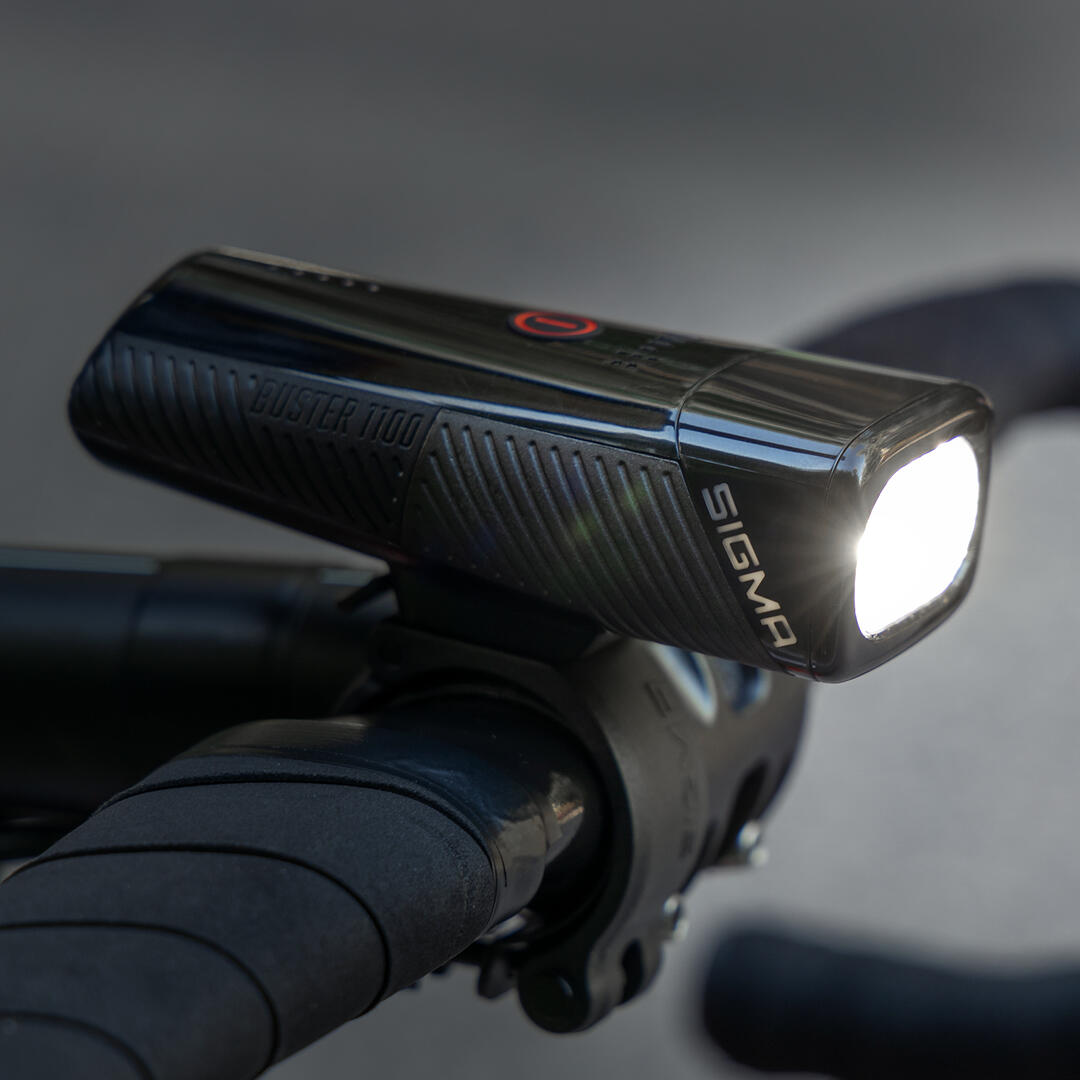 Sigma Buster 1100 USB Lighting Set + Buster RL 150 USB Rear Light SIGMA ...