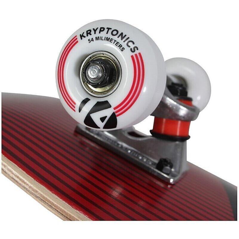 Skateboard Kryptonics 80cm star series cali red KRYPTONICS | Decathlon