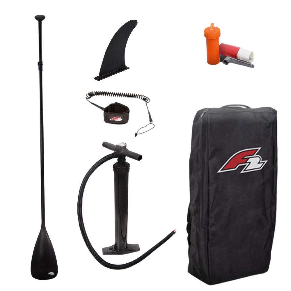 F2 Marken SUP Stand Up Paddle Board Strato 11,5 350cm 3 Finnen Grün F2 ...