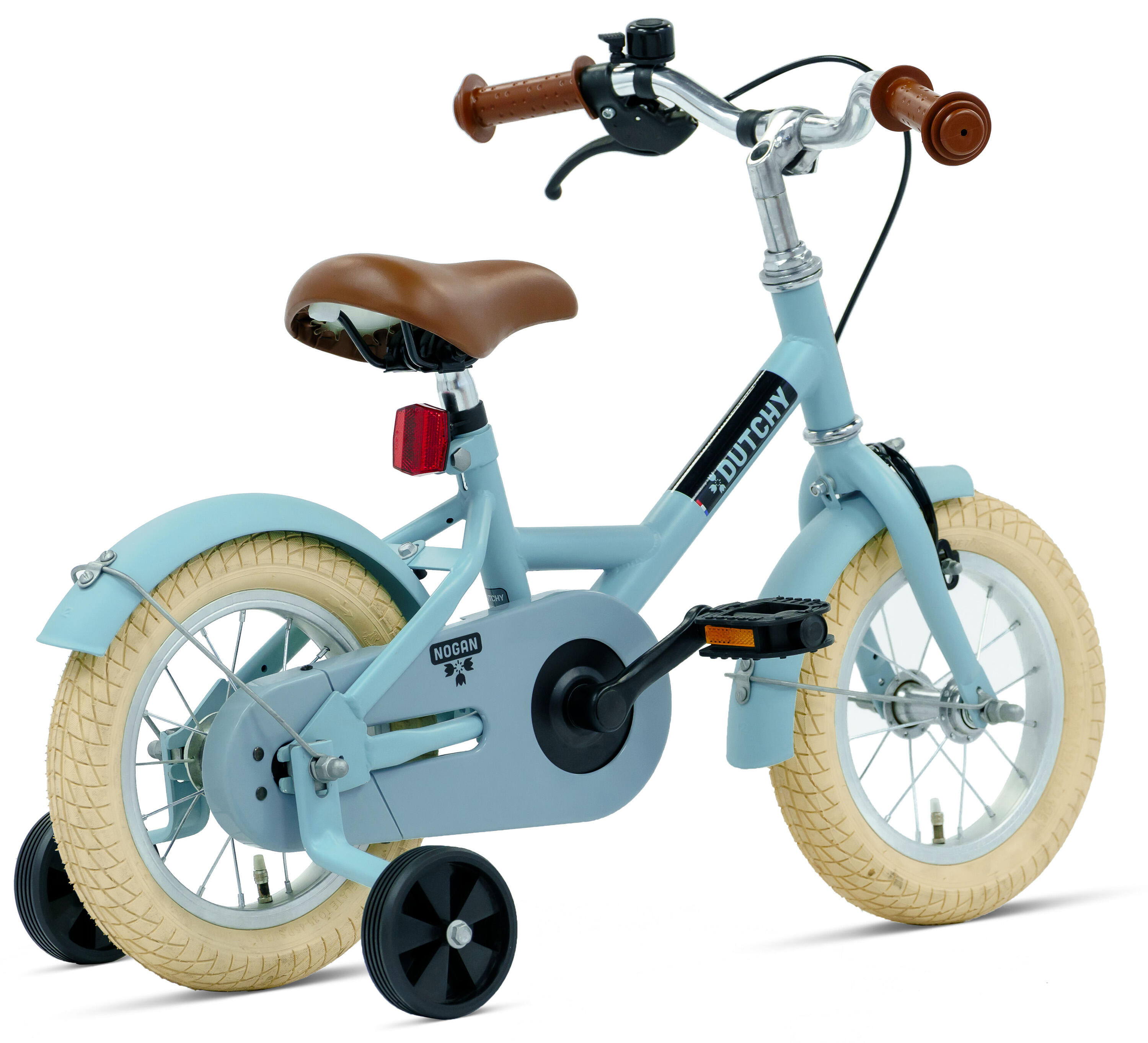 Nogan Dutchy Kinderfahrrad - 12 Zoll - Blau - Inklusive Stützräder ...