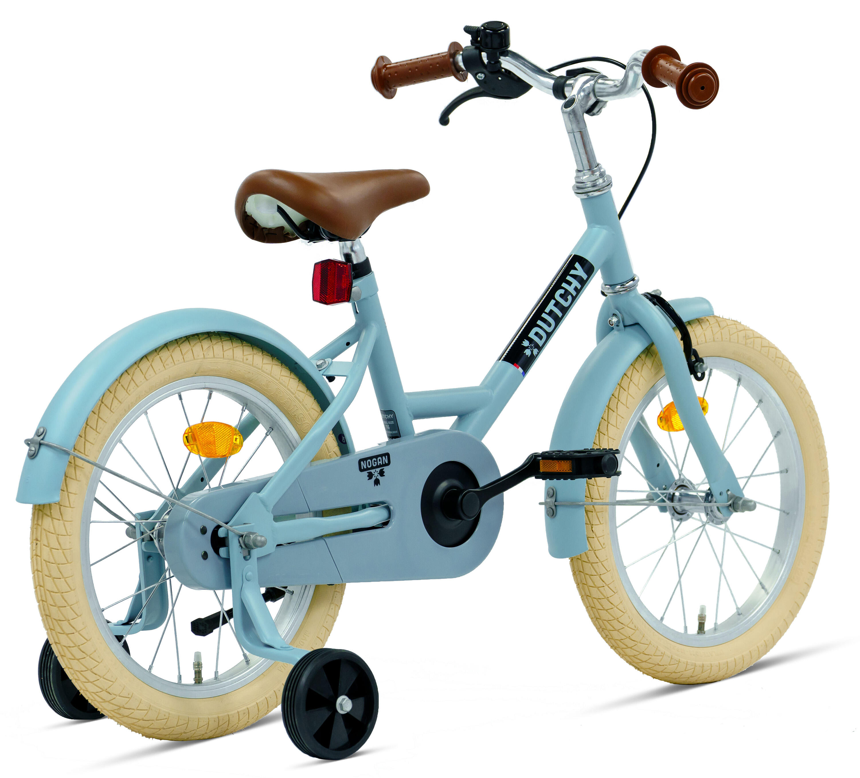 Nogan Dutchy Kinderfahrrad - 16 Zoll - Blau - Inklusive Stützräder ...
