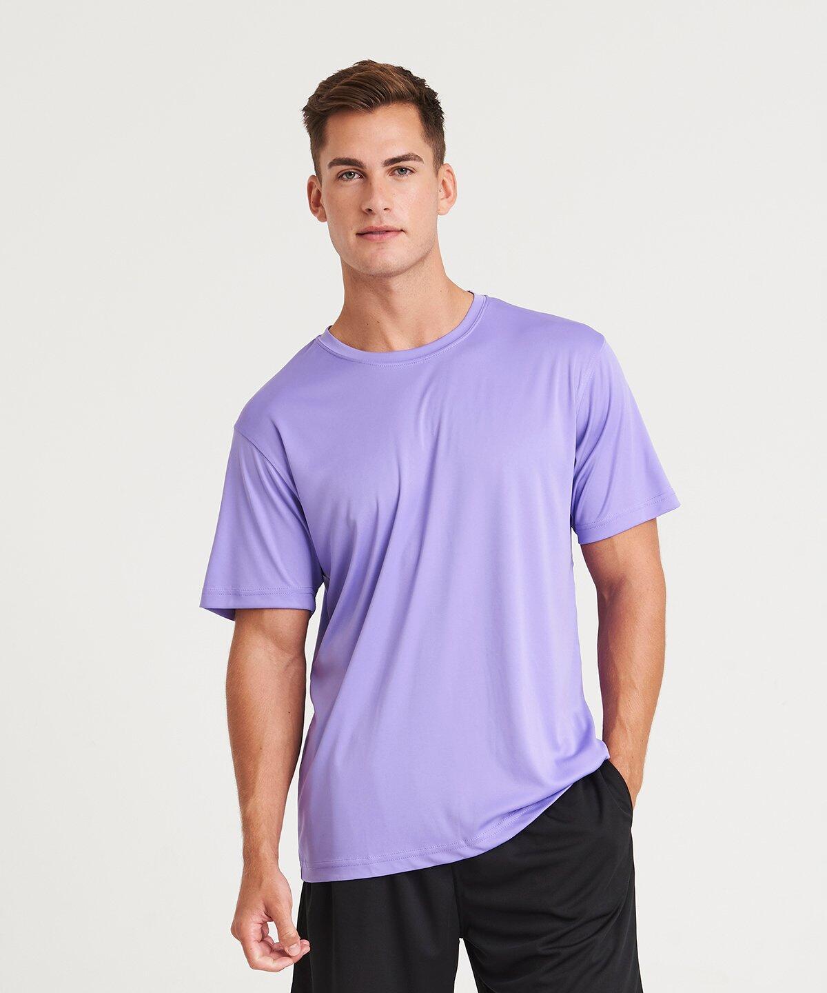 AWDis Cool Smooth T-Shirt - Purple | Decathlon
