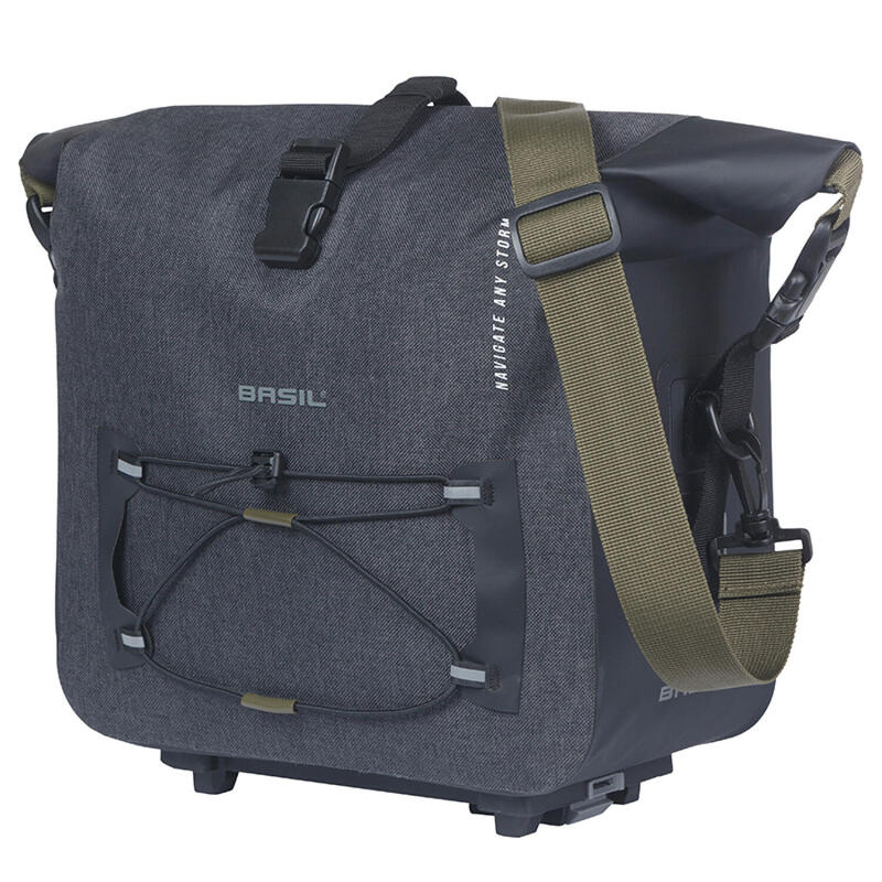 Wodoodporna torba na rower Basil Navigator Storm Mik BASIL | Decathlon