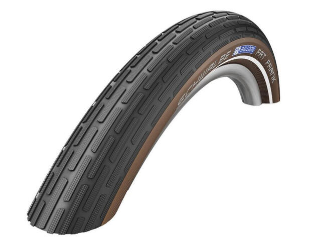 Rigid tire Schwalbe Fat Frank K-Guard/Cafééc. SCHWALBE | Decathlon