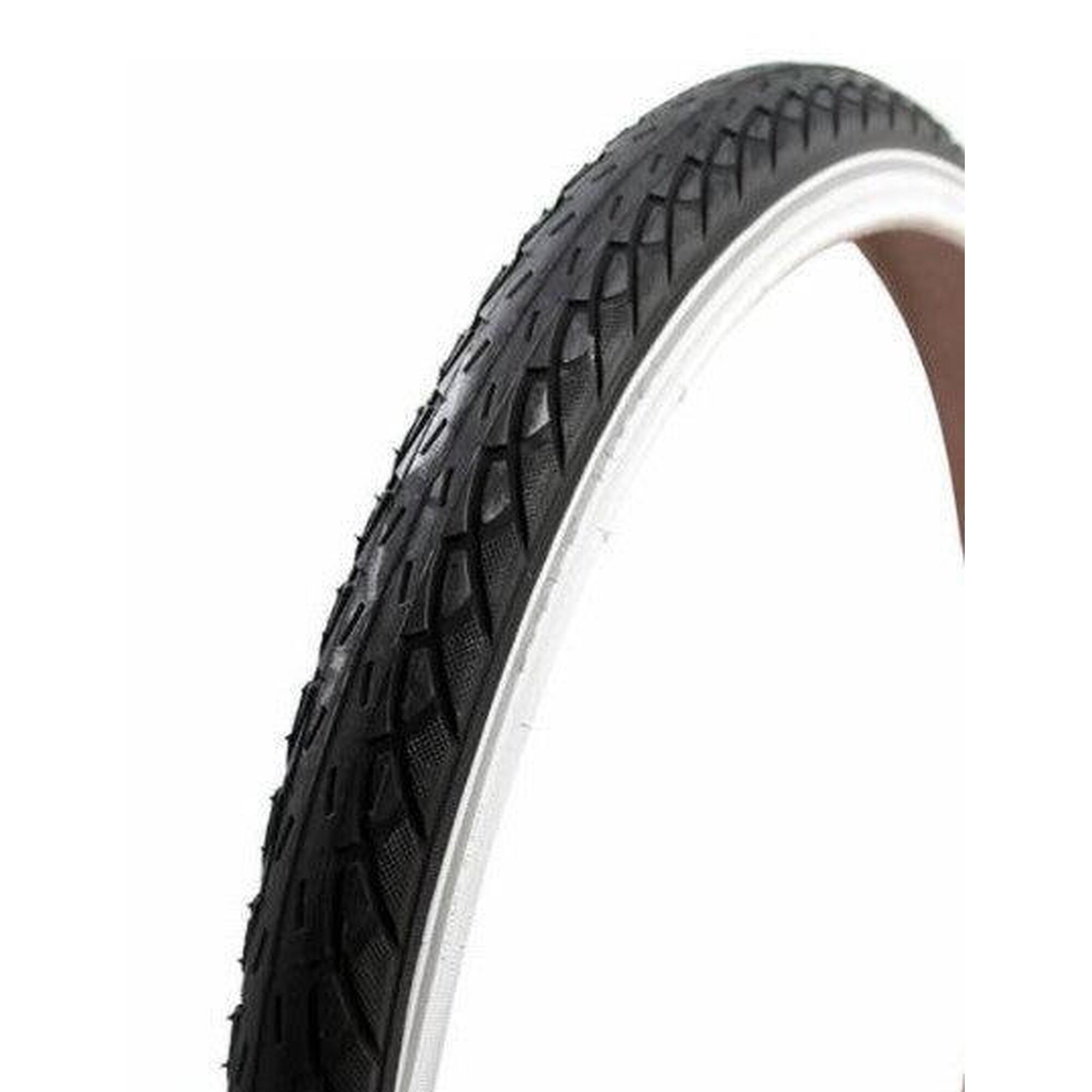 Deli Pneus de Vélo 26x1.75 47-559 Noir Blanc Réfléchissant DELI TIRE | Decathlon