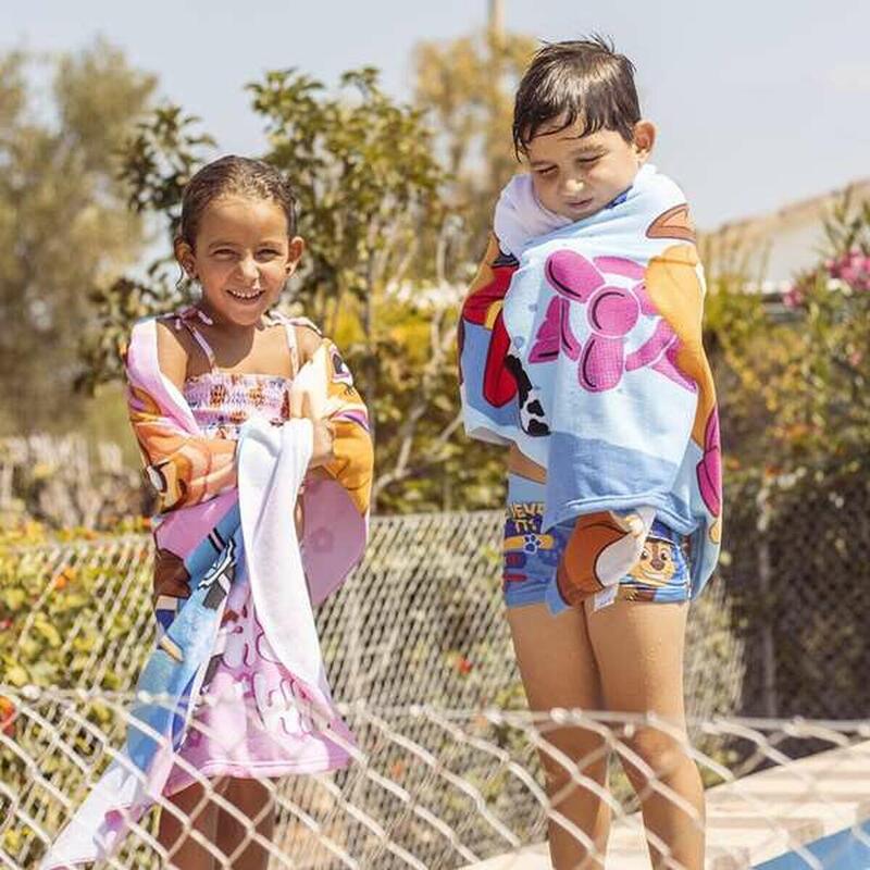Serviette de plage The Paw Patrol Rose clair PAW PATROL | Decathlon