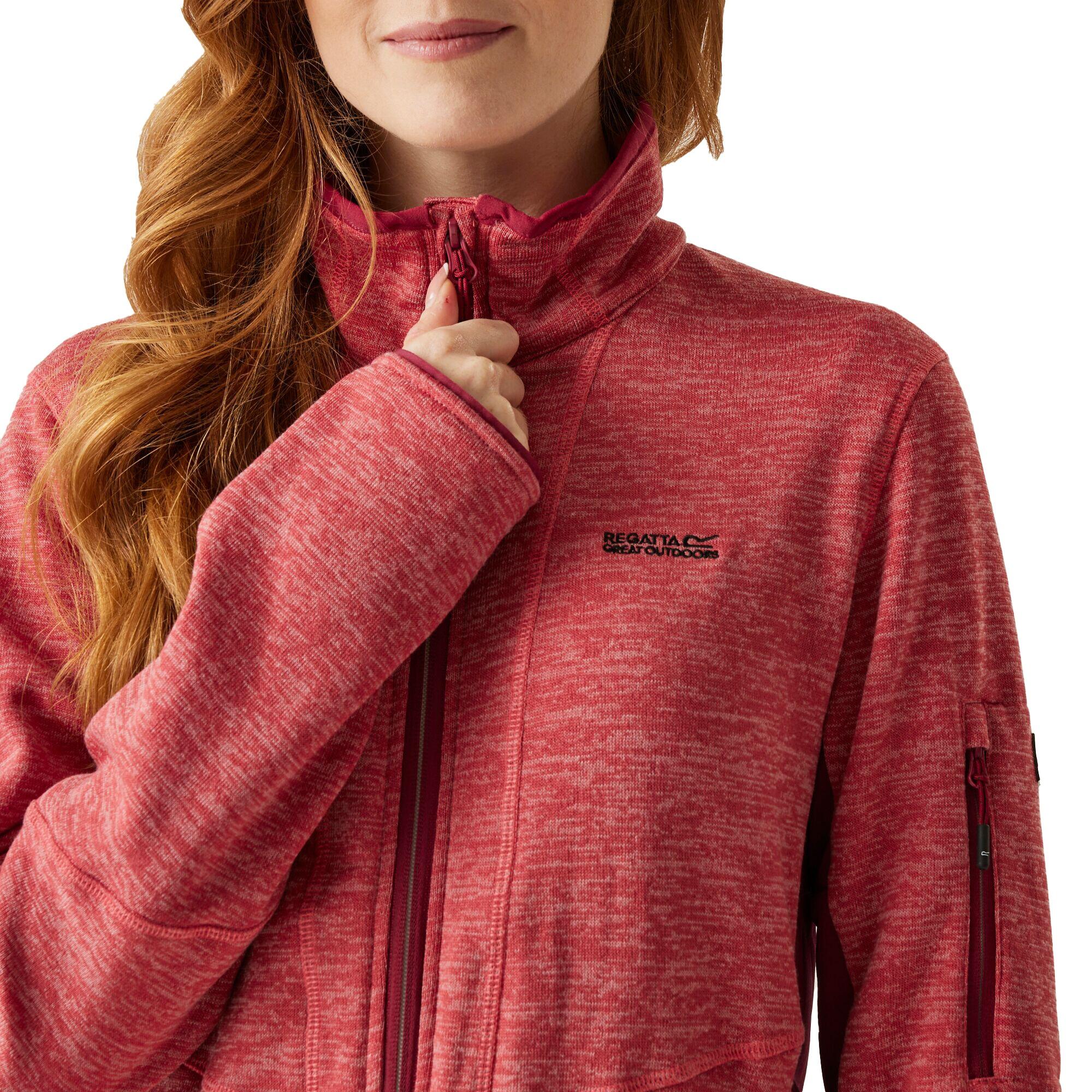 Womens/Ladies Ralina Fleece Jacket (Mineral Red/Rumba Red) REGATTA ...