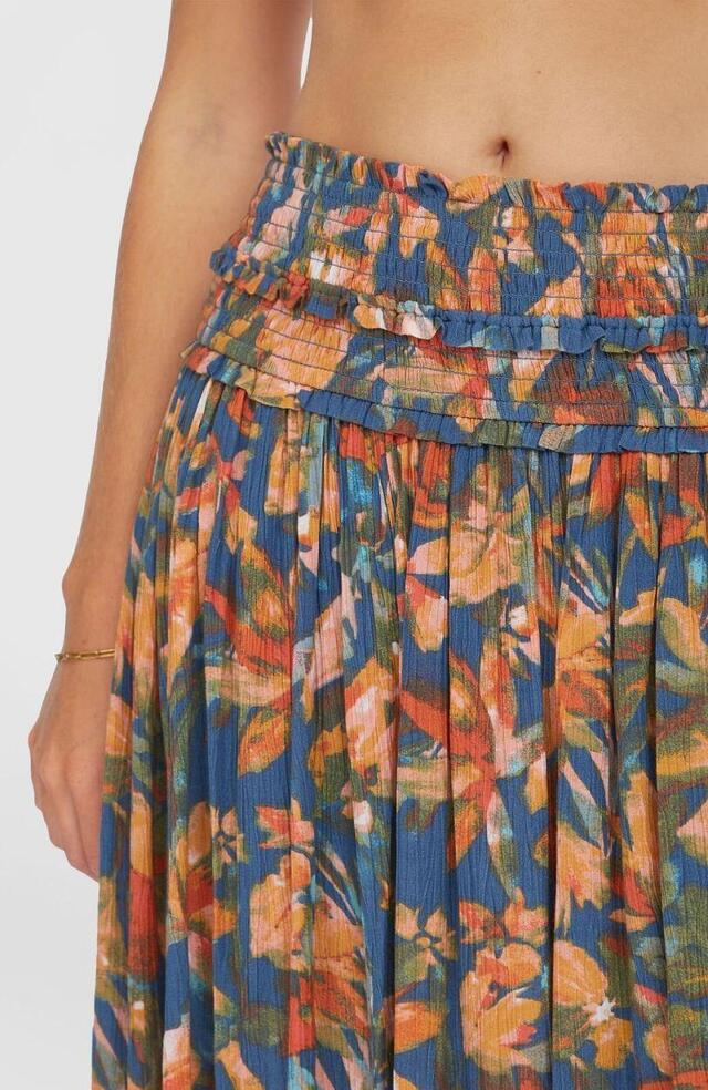 O'NEILL O'neill Jupes DEVYN MAXI SKIRT Femmes Blue Painted Tropics ...
