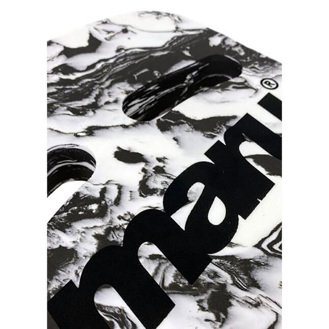 Maru Swirl Two Grip Fitness Kickboard - Black/White MARU | Decathlon