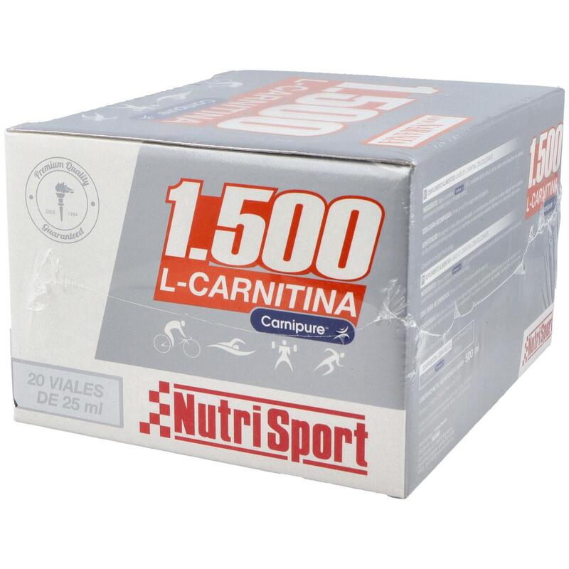 L-Carnitine 1500 - 20 vials Fraise de Nutrisport NUTRISPORT | Decathlon