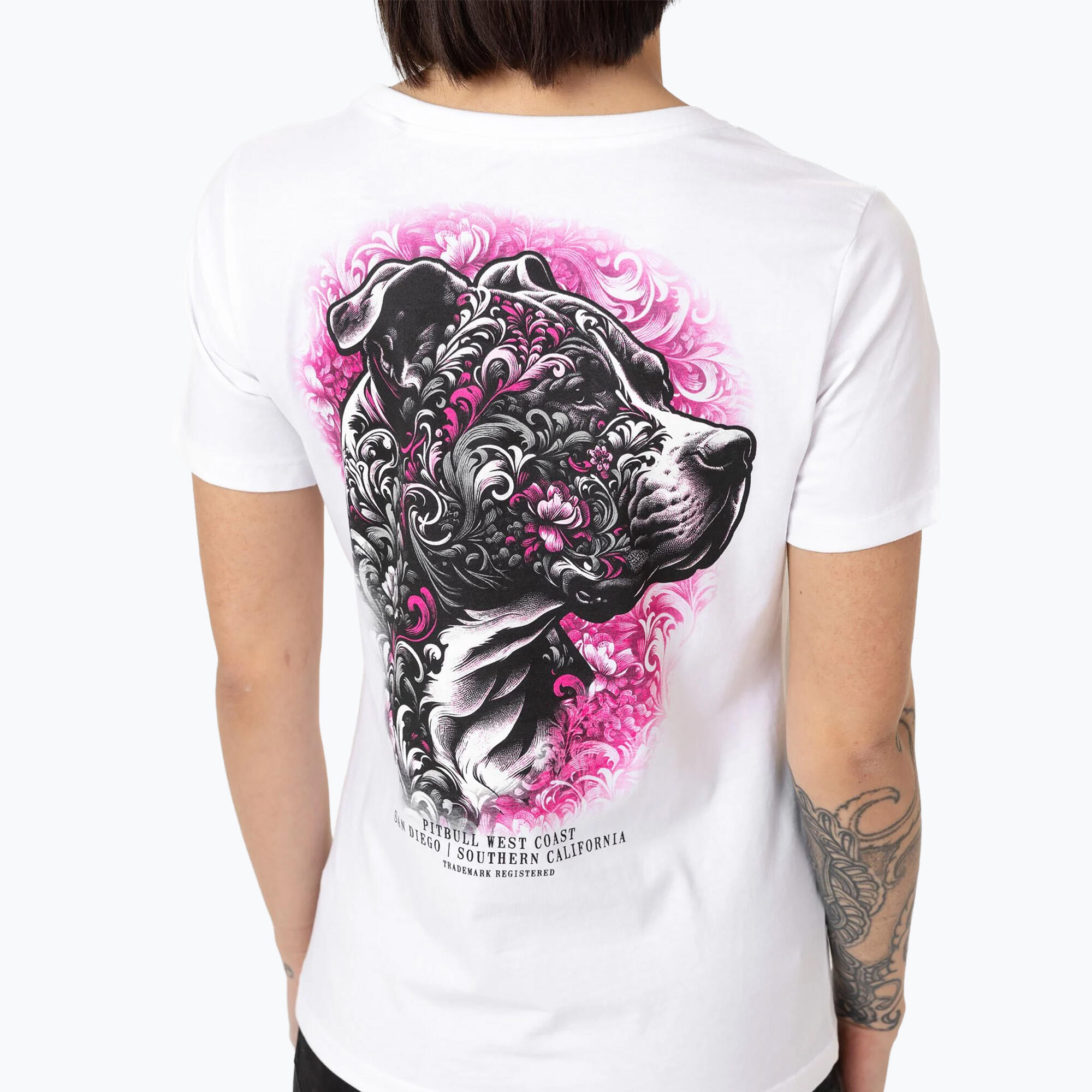 Pitbull Tattoo Dames T-shirt PITBULL | Decathlon