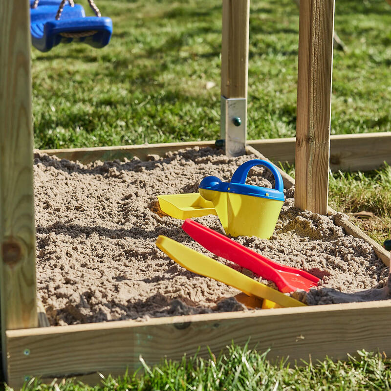 Bac à Sable King Kong 195 x 195 cm avec Couvercle WICKEY | Decathlon