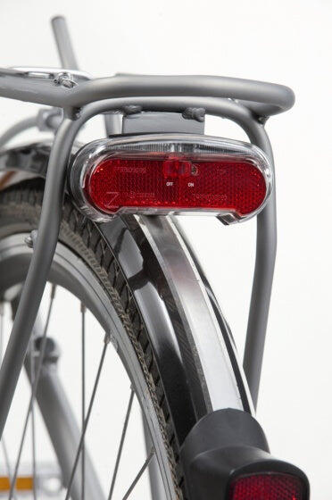 Riff Rear Pannier Rack Battery Light AXA | Decathlon