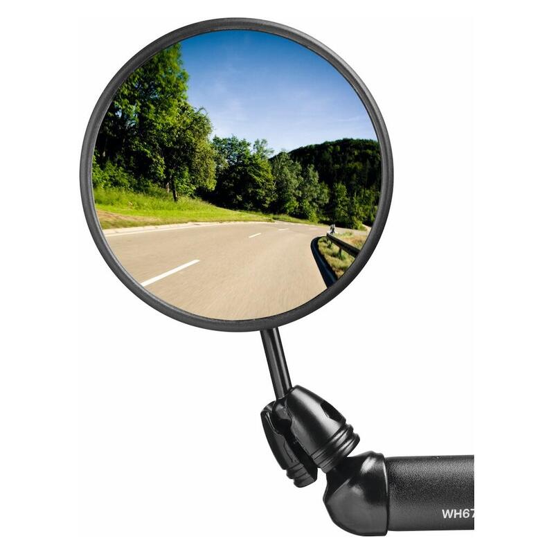 Kerek tükrös kerékpár univerzális rögzítés, rövid és kerek tengellyel ...