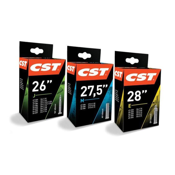 Tube intérieur CST 22 x 175 (47-457 DV 40 mm noir CST | Decathlon