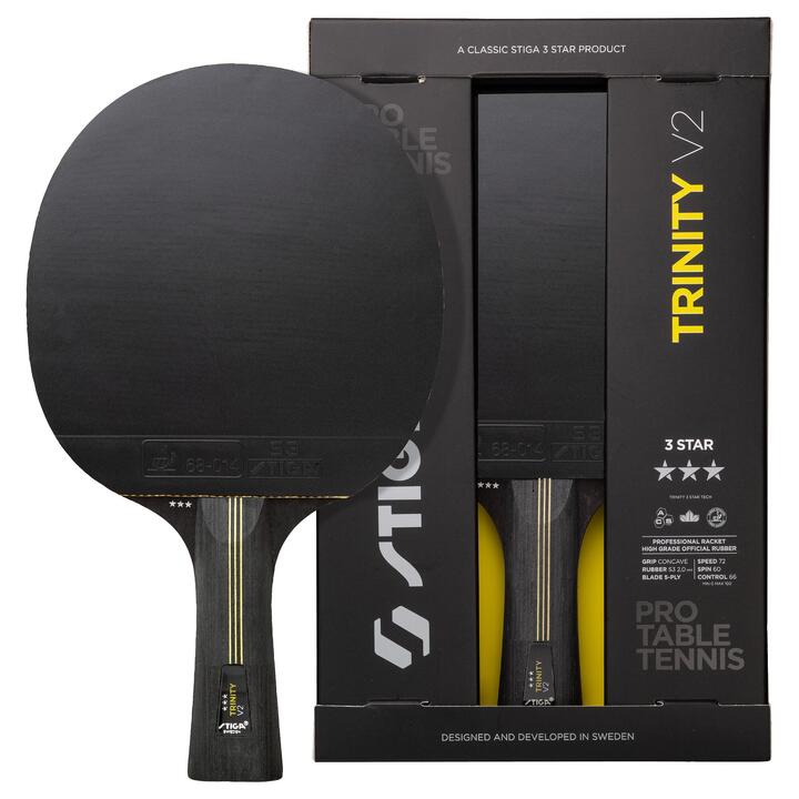 STIGA Raquette de tennis de table Trinity v2, 3 étoiles STIGA | Decathlon
