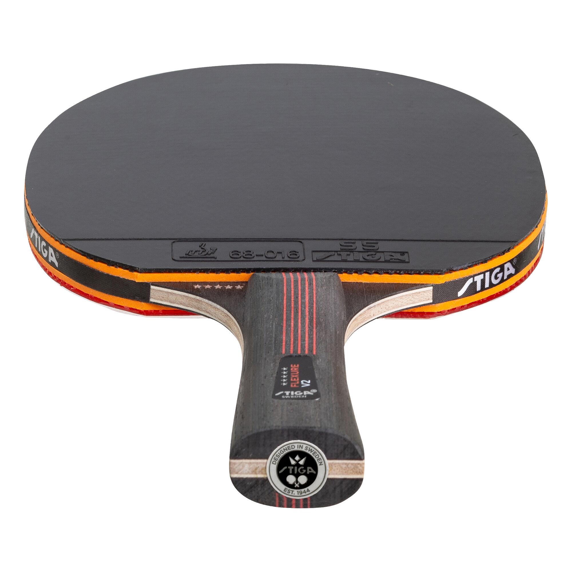 STIGA Raqueta de tenis de mesa STIGA Flexure v2, 5 estrellas STIGA ...