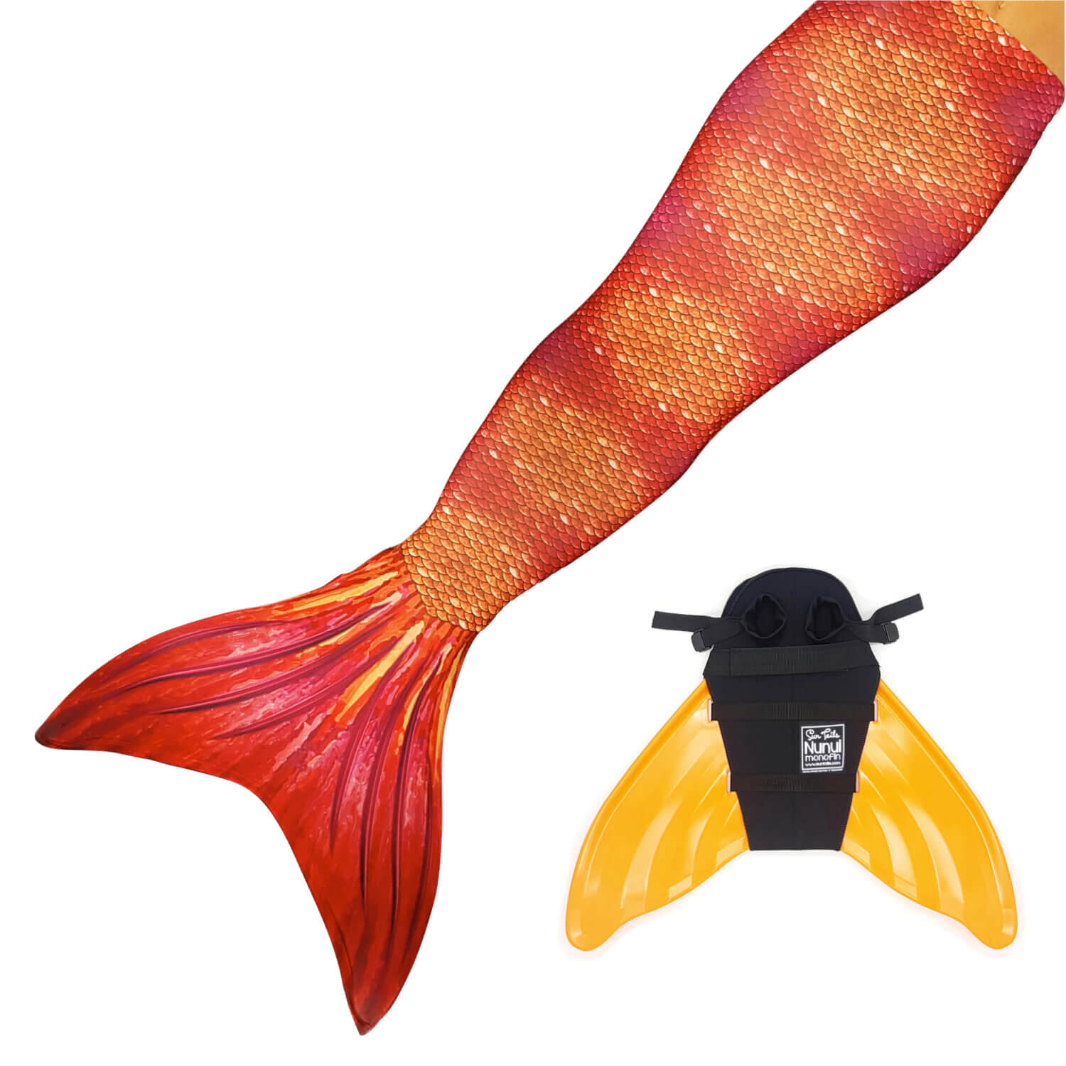 Mermaid Tail Tiger Queen L SUN TAILS | Decathlon