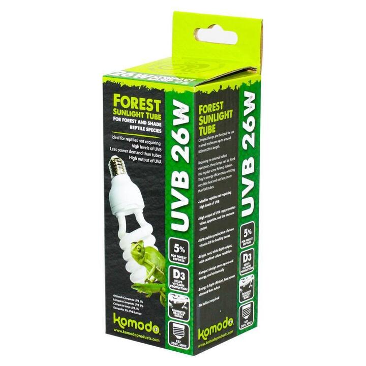 Lampe pour terrarium Komodo Compact UVB 5.0 ES KOMODO | Decathlon