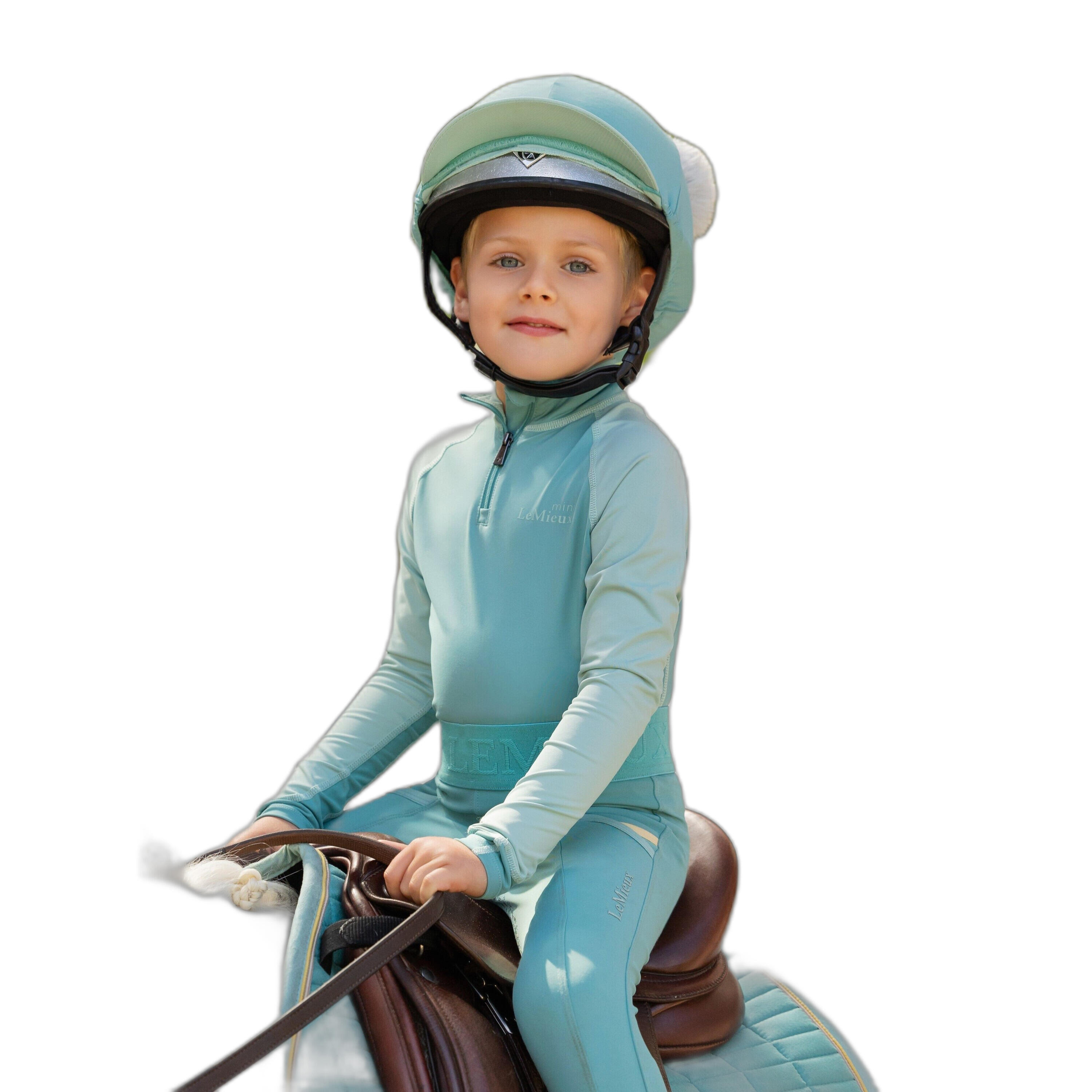 Riding helmet cover with double pompom for kids LeMieux LEMIEUX | Decathlon