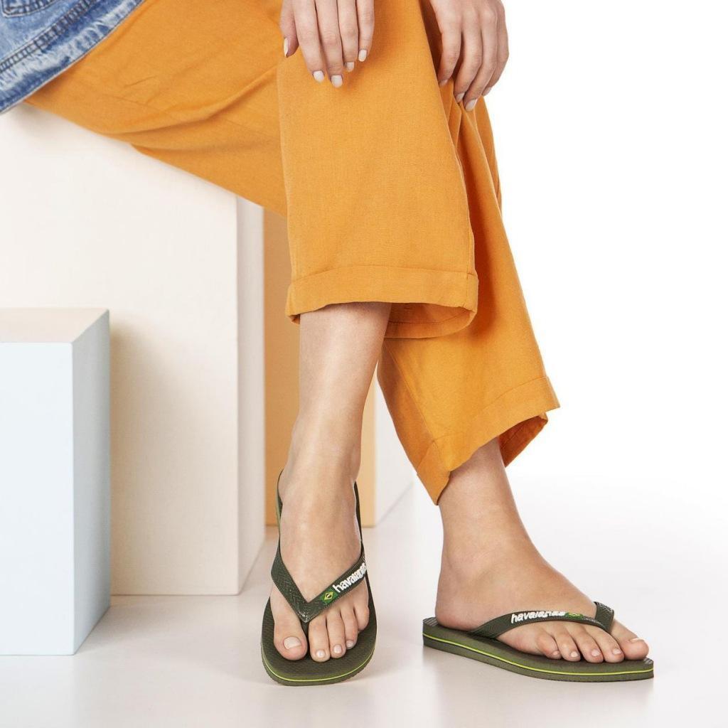 Chinelos Havaianas Modelo 4110850 Cor Verde HAVAIANAS | Decathlon