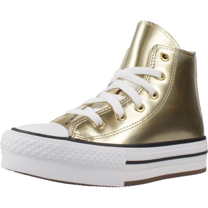Buty CONVERSE CHUCK TAYLOR ALL STAR EVA LIFT HI Złoty CONVERSE | Decathlon