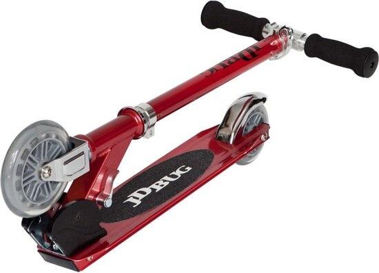 Jr Street Scooter, Lightweight, Folding Kick Scooter - Red Glow Pearl ...