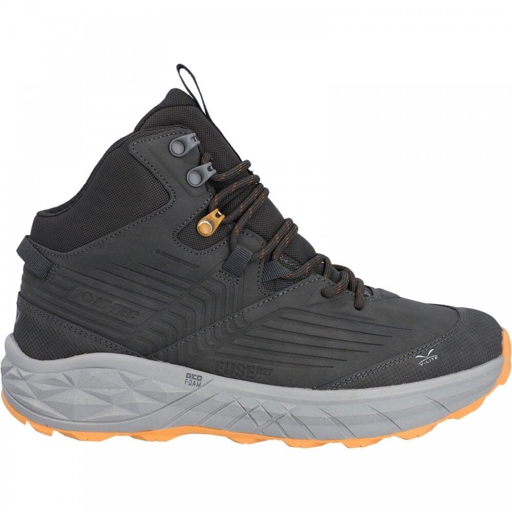 Hi-Tec Fuse Trek Men's Mid Waterproof Hiking Boots HI TEC | Decathlon