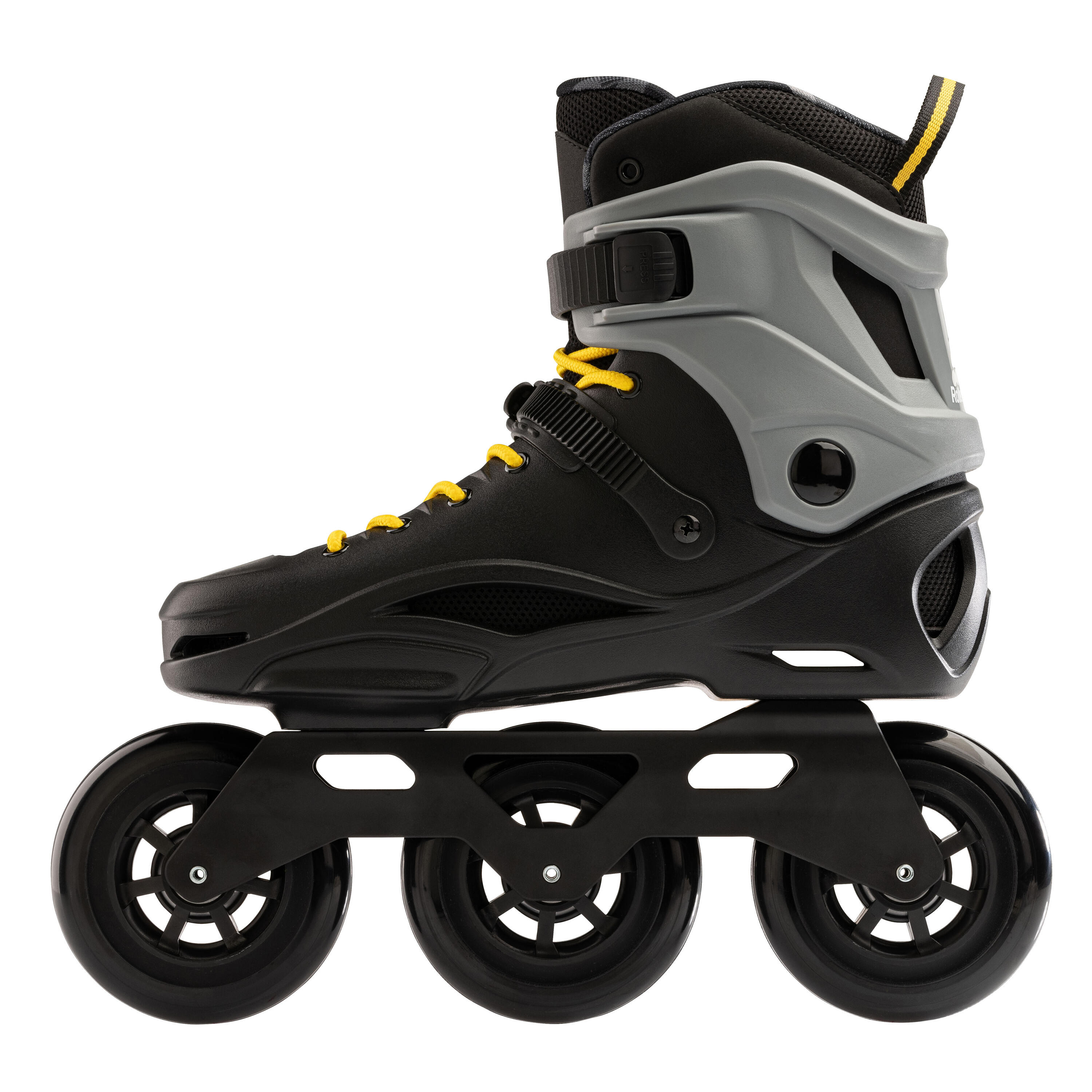 ROLLERBLADE RB 110, BLACK/SAFFRON YELLOW, 43 ROLLERBLADE | Decathlon