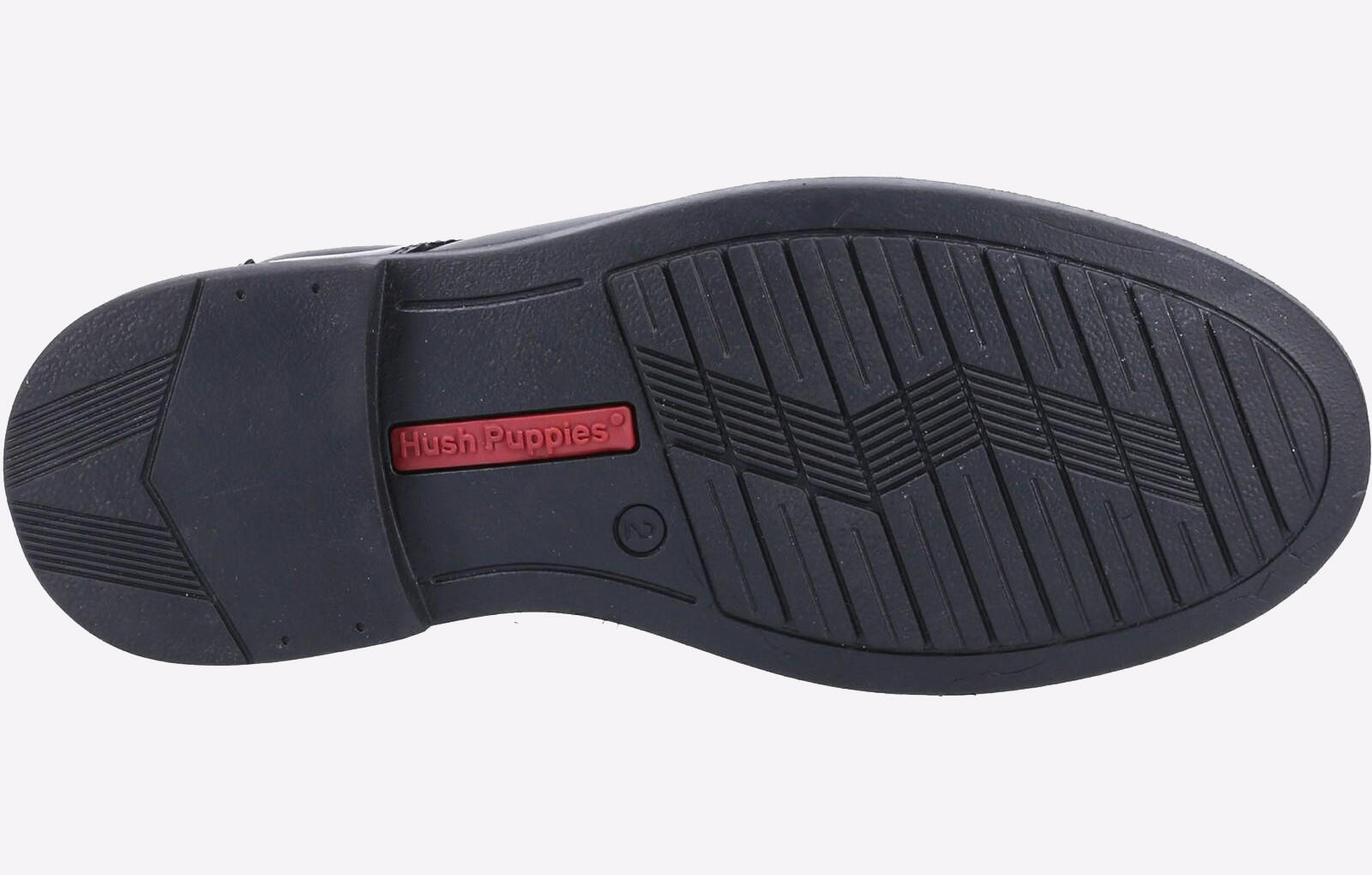 Hush Puppies Tim Senior Boys' Leather Derby – Black | Decathlon