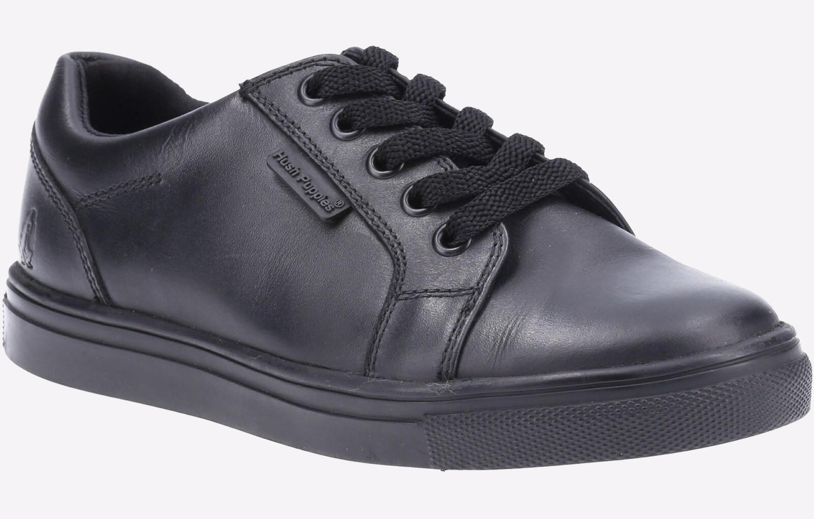 Hush Puppies Sam Leather Memory Foam Junior Boys Trainers | Decathlon