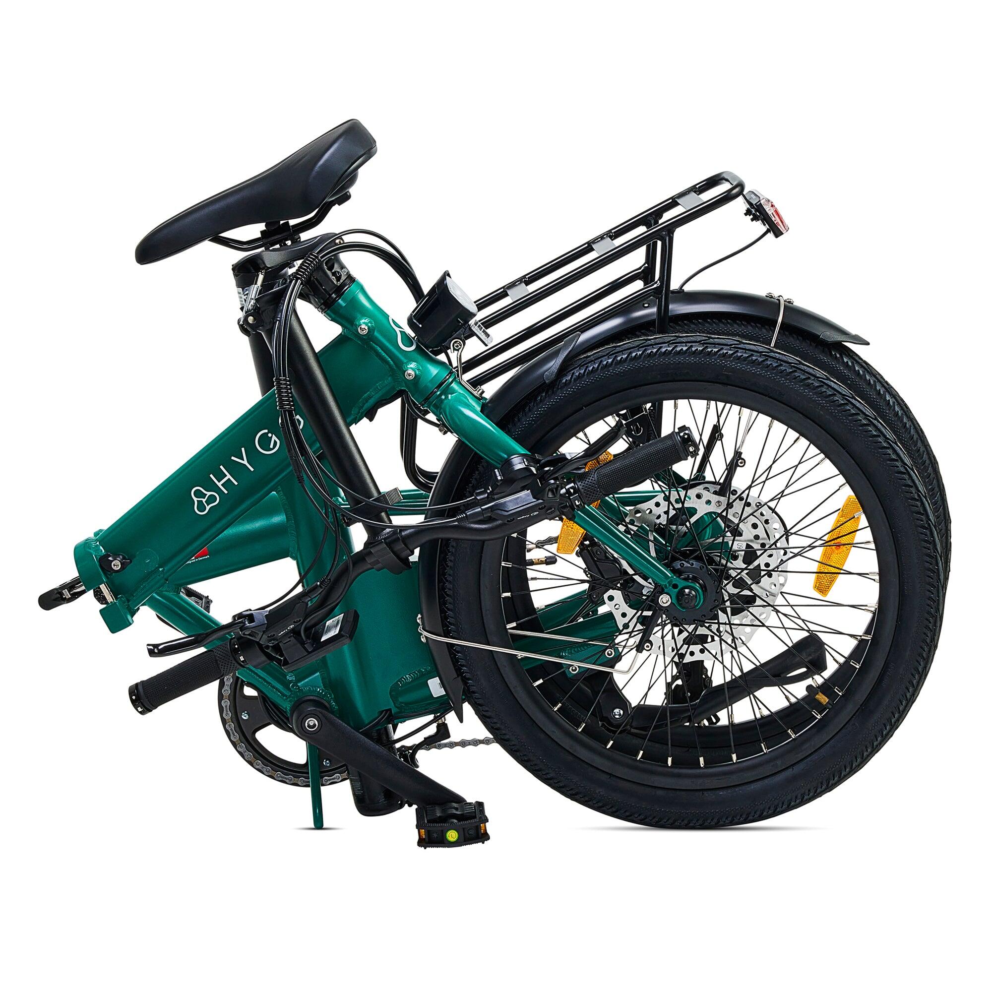 Virum 2025 - Opvouwbare ultralichte e-bike 36V 10Ah - Groen | Decathlon