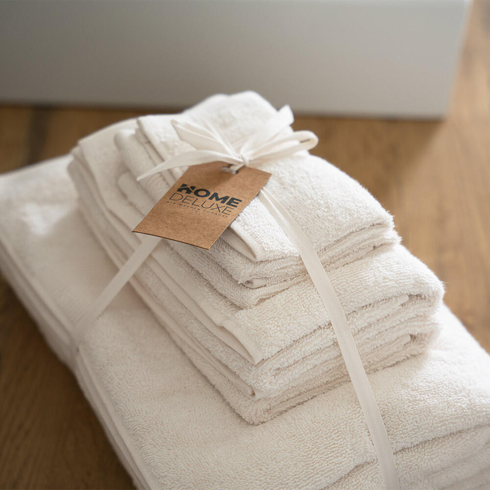 - Handtuch Set - 6 tlg. CUDDLE - Beige | Decathlon