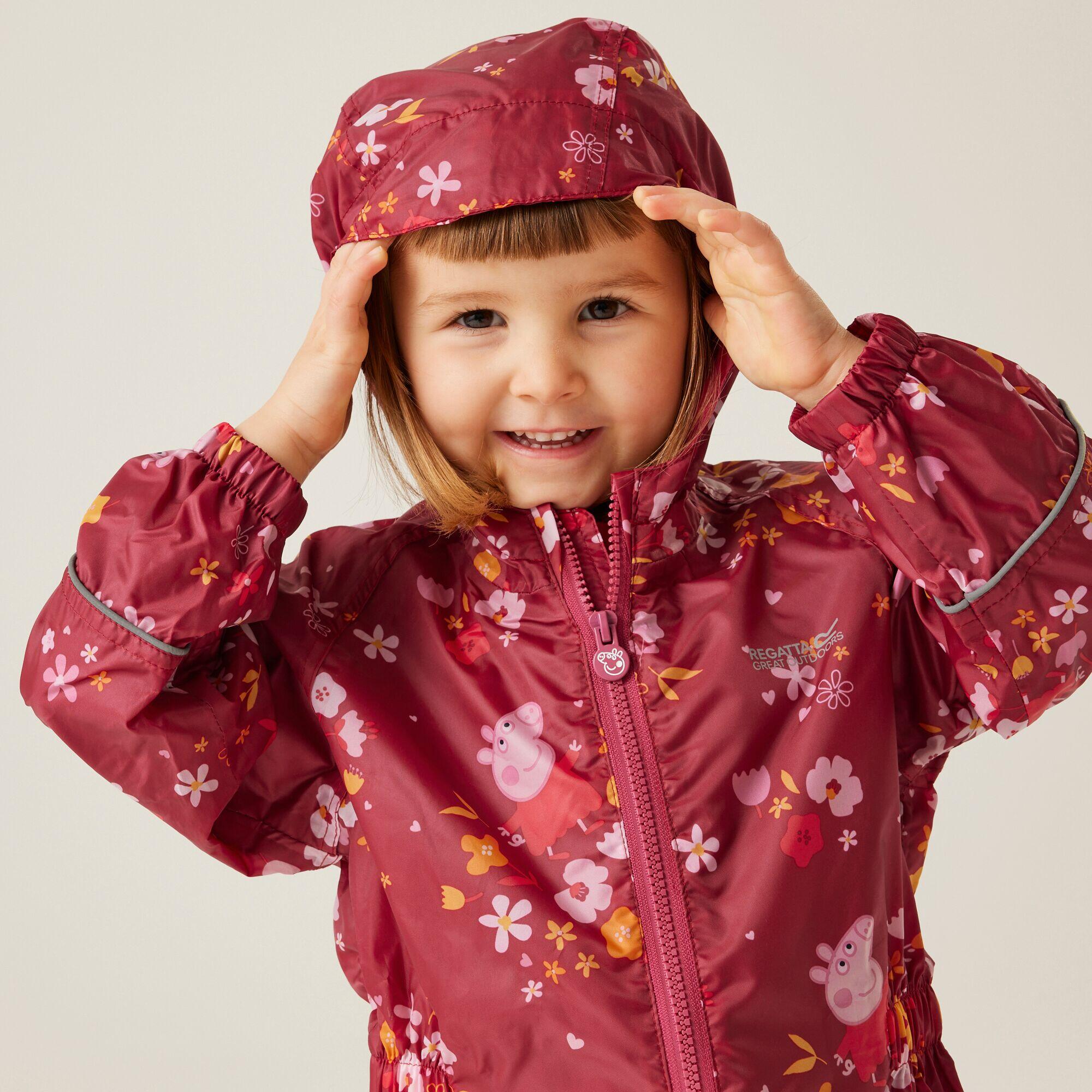 Kids Peppa Pig Pobble Waterproof Puddle Suit REGATTA | Decathlon