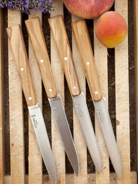 Coffret de 4 couteaux de table N°125 Opinel Bon Appêtit Sud | Decathlon