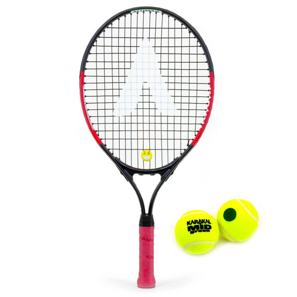 Karakal Flash 19 Junior Tennis Racket, Cover & Tennis Balls KARAKAL ...