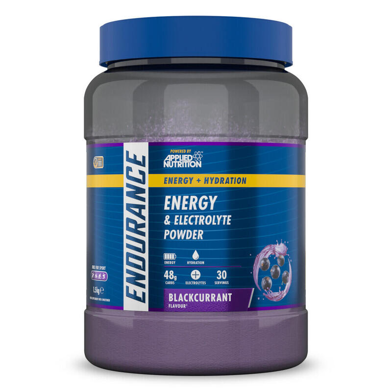 Électrolytes - Endurance Energy & Electrolyte Powder - Cassis 1500g ...