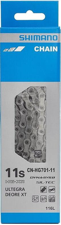 Shimano HG701 11-Speed Chain - Steel - Race MTB E-Bike - Silver SHIMANO | Decathlon