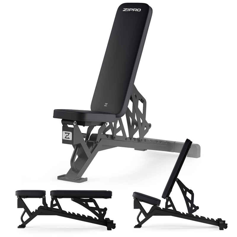 Weight Bench Zipro Nocardio Adjustable Incline Bench - Decathlon
