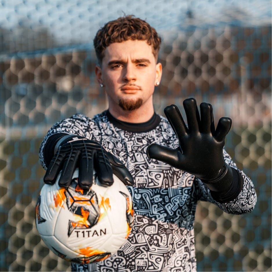 Luvas de guarda-redes de futebol Shadow BEAST 3.0 para adultos com ...