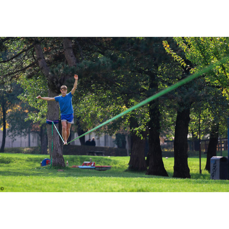 Longline slacklines kit primitive 50 m SPIDER | Decathlon