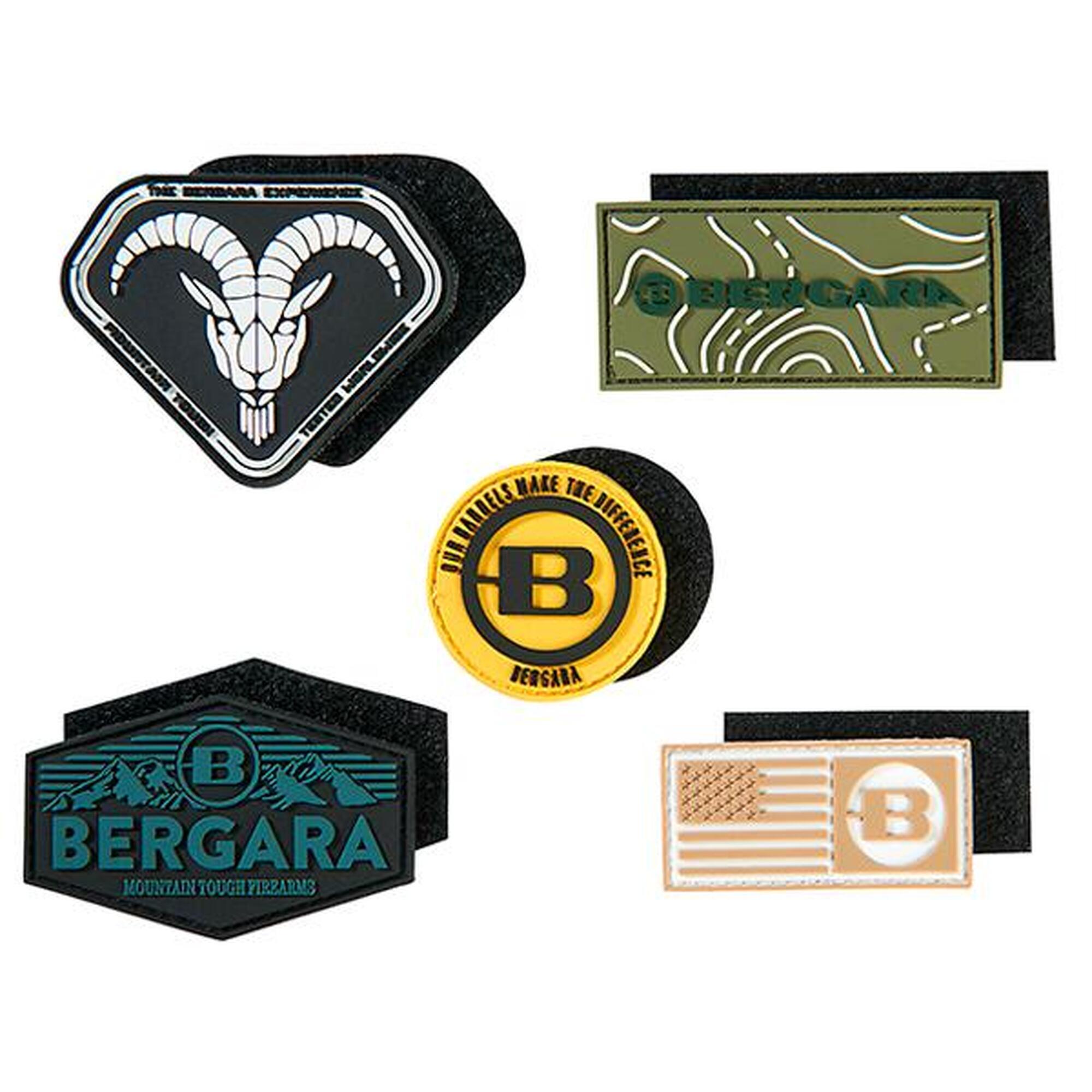 Paquet de 5 Patchs Velcro Bergara BERGARA | Decathlon