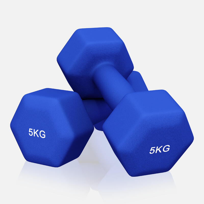 Kit Haltères en Néoprène - Hexagonal Poids Fitness, Dumbbell Set ...