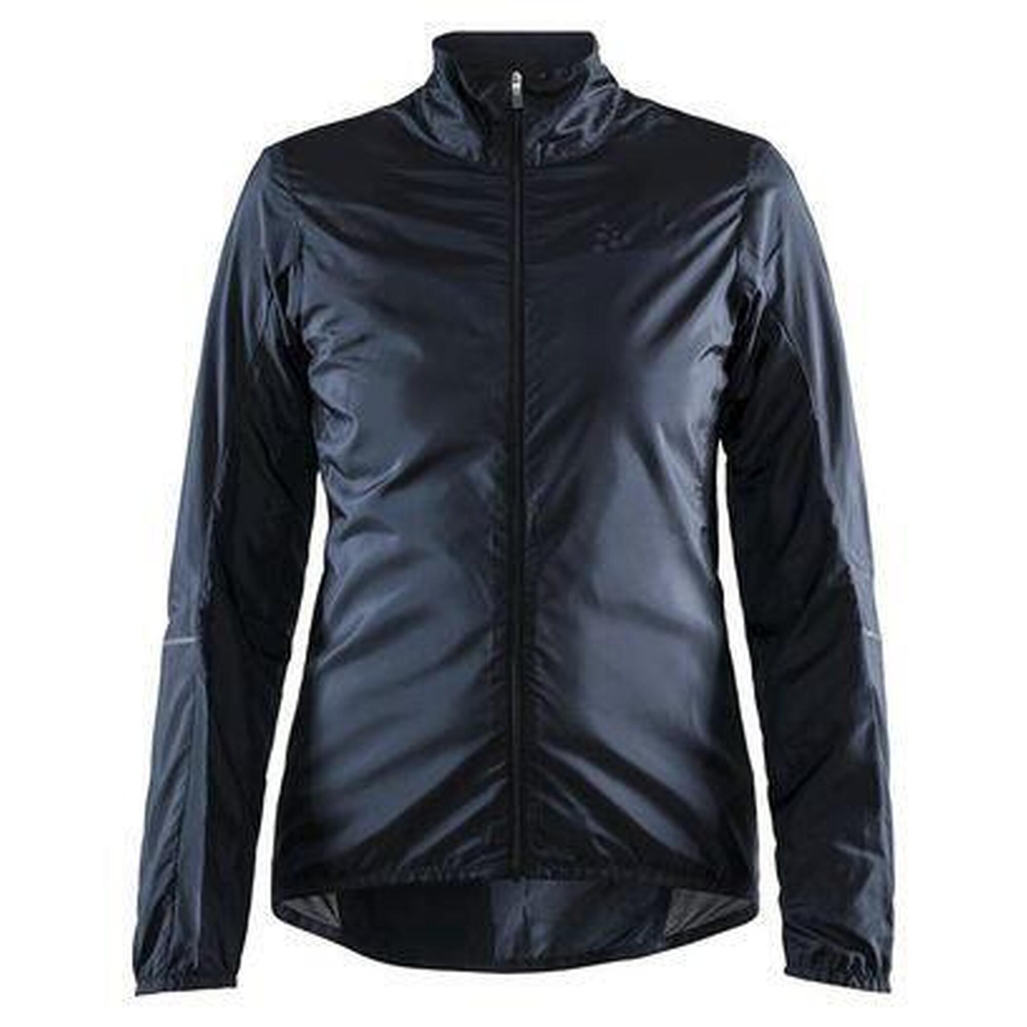 Women's Craft Essence Light Bike Windbreaker Jacket Black CRAFT - Decathlon