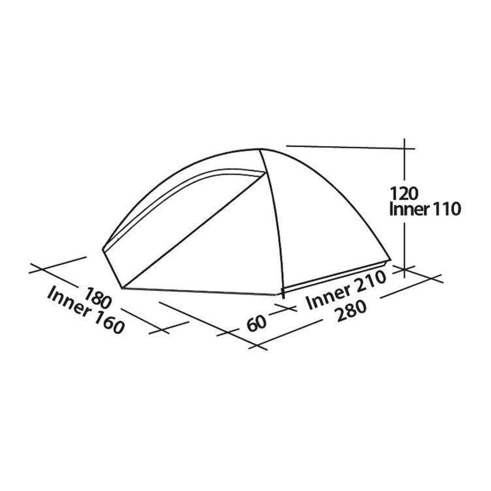 Easy Camp Meteor 300 Camping Tent | Decathlon