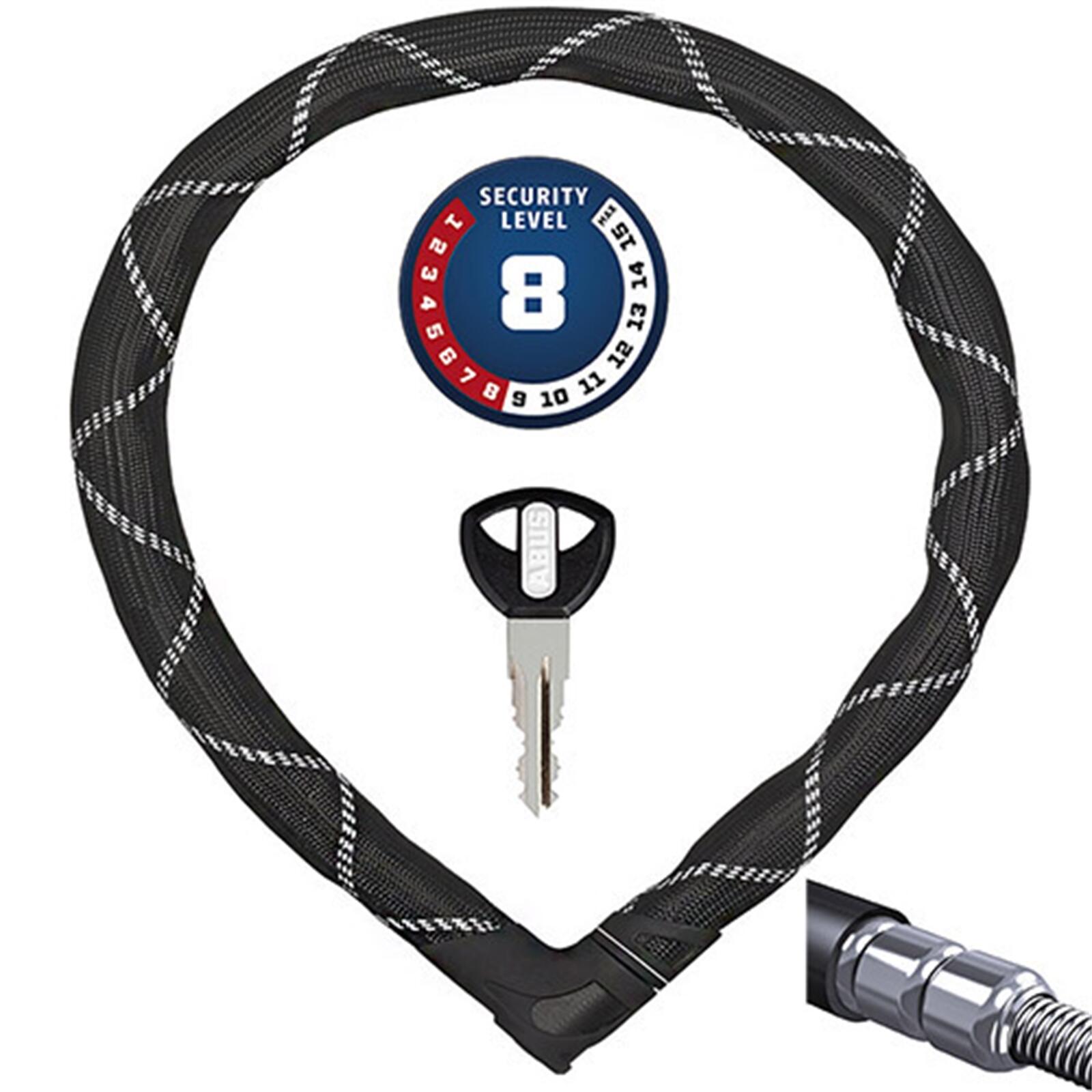 Kettenschloss Abus Iven Steel-O-Flex 8200/110 ABUS | Decathlon
