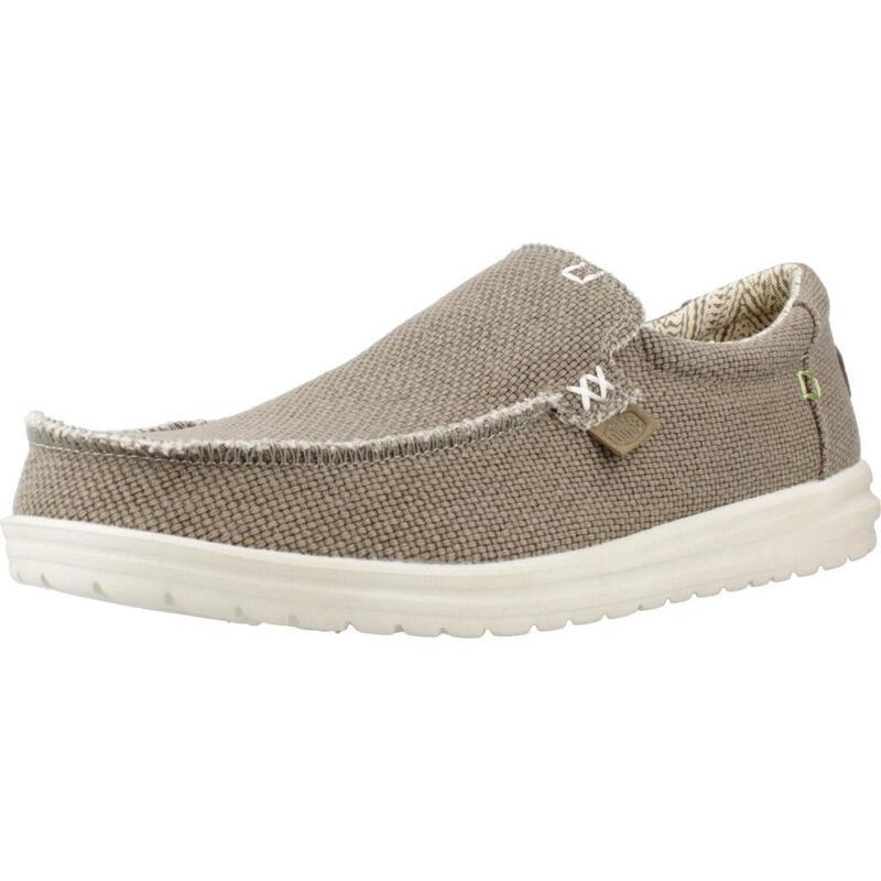 Baskets Hey Dude Modèle Mikka Braided Couleur Brun Clair SENZA MARCA ...