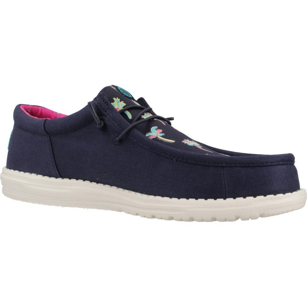 Scarpe Da Ginnastica Hey Dude Modello Wally Funk Party Palm Colore Blu ...
